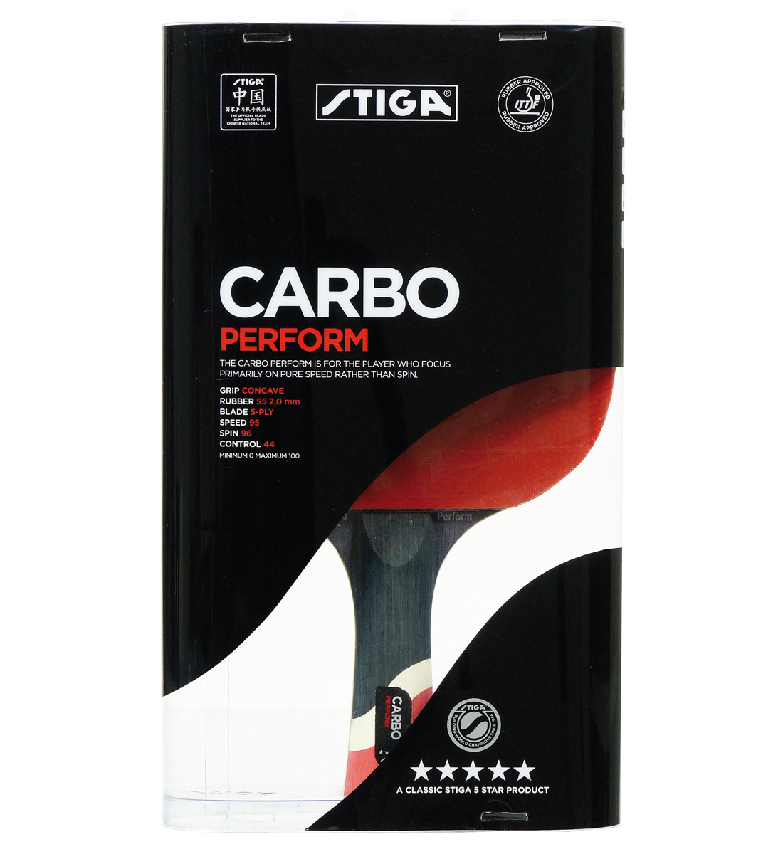Stiga Carbo Perform-Paddle Palace